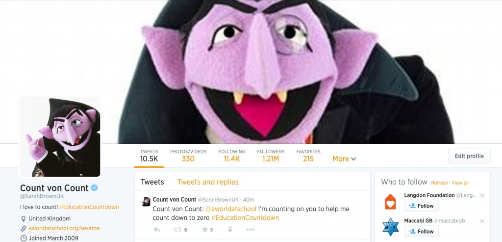 #EducationCountdown kicks off around the world Theirworld